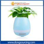 Touch Play Piano Plastic Smart LED Music Flower Pot